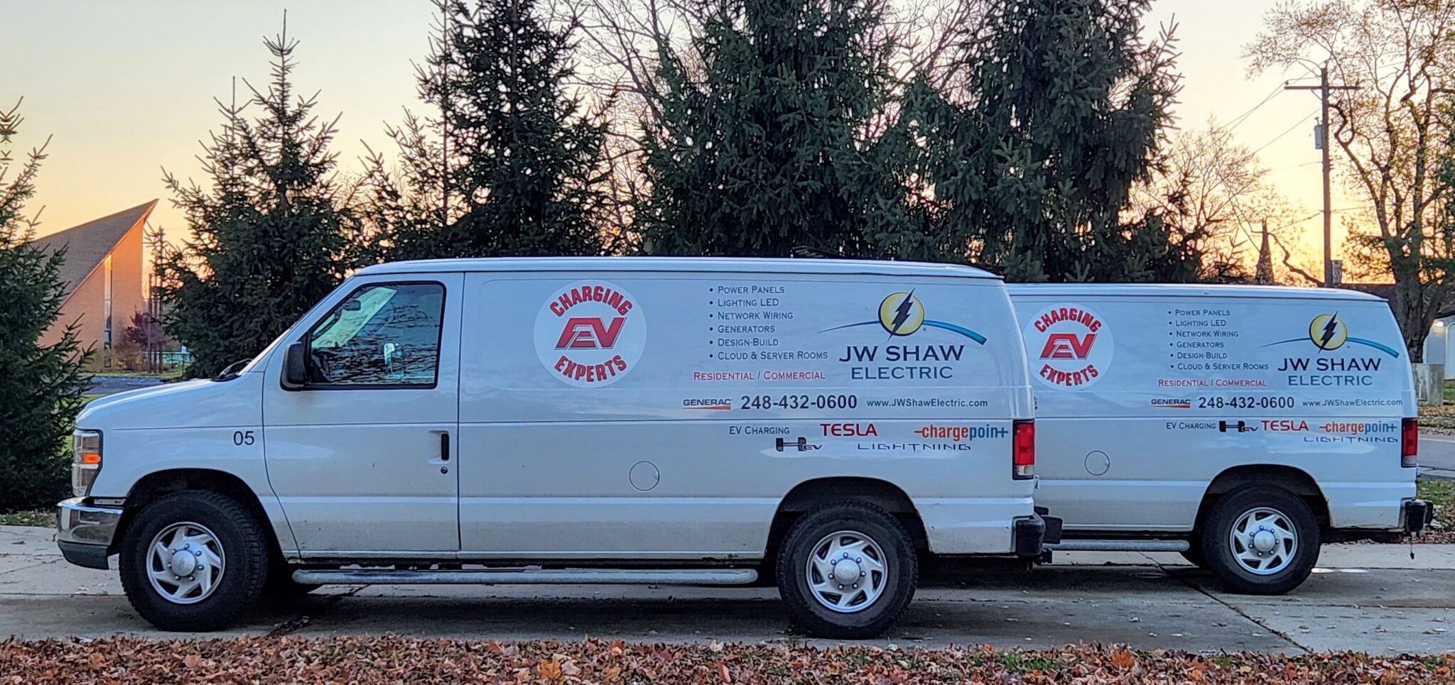 Electric Car Chargers - JW Shaw Electric